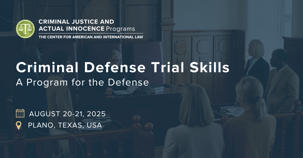 Criminal Defense Trial Skills