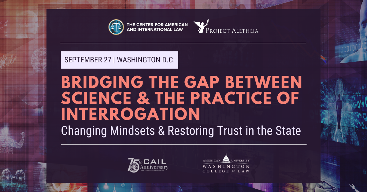Bridging the Gap Between Science & the Practice of Interrogation