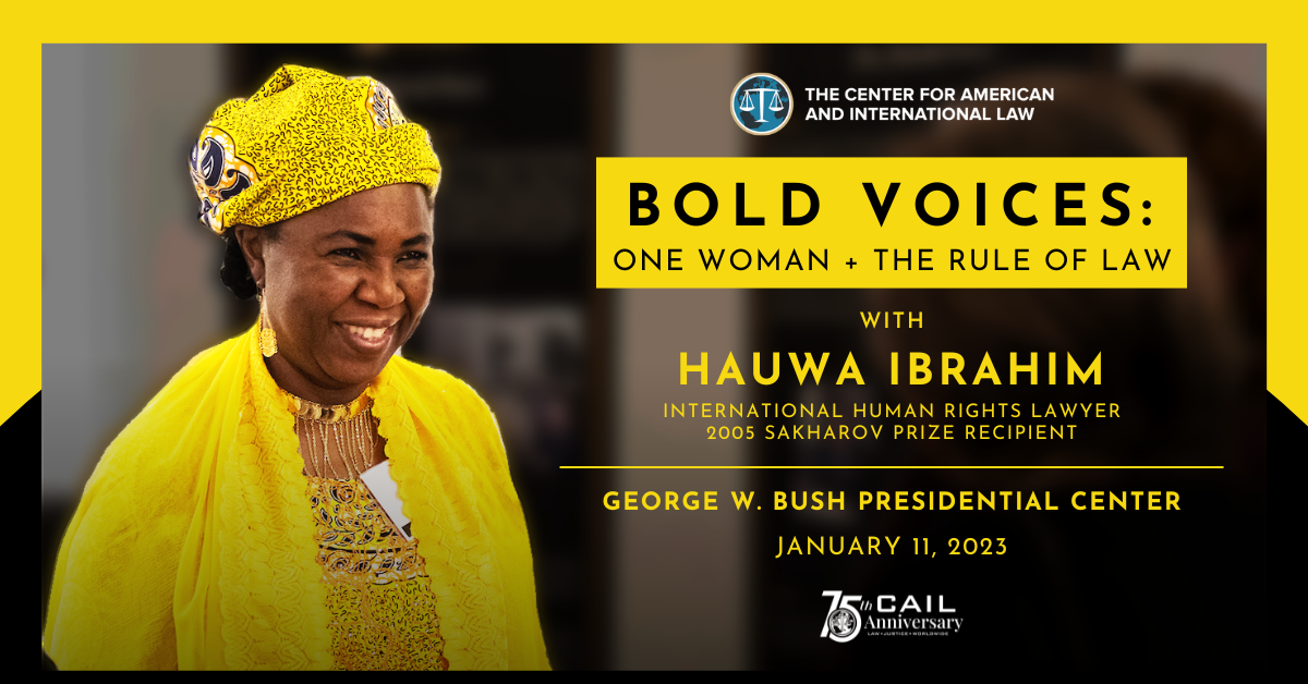 Bold Voices: One Woman + the Rule of Law