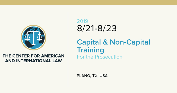 Capital & Non-Capital Training