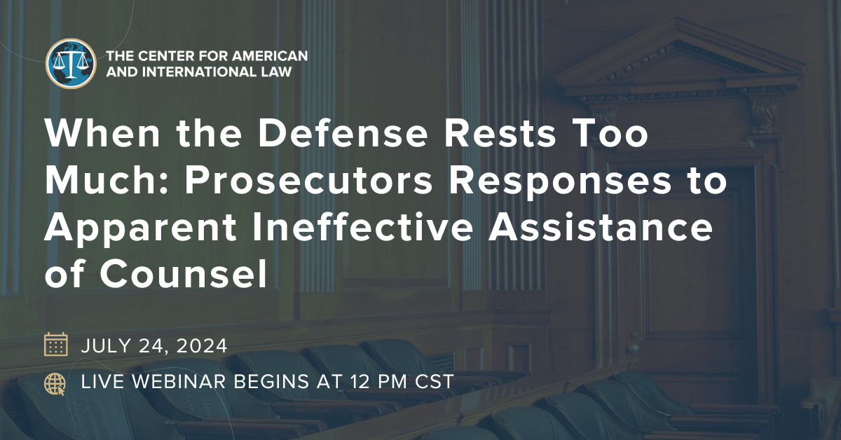 When the Defense Rests Too Much: