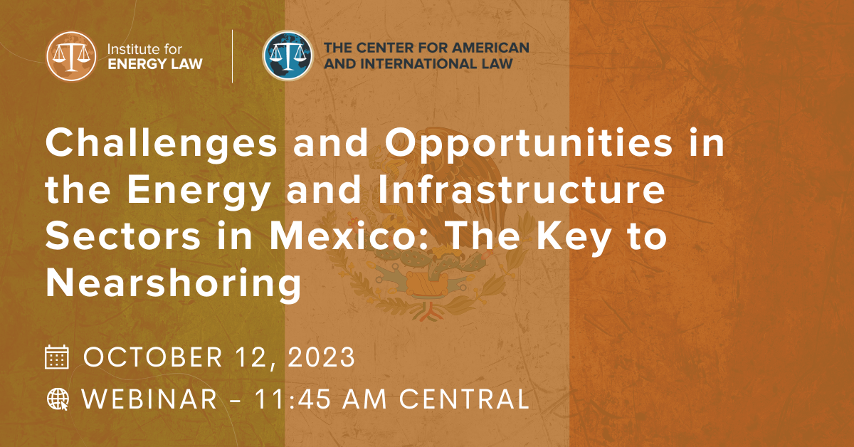 Challenges and Opportunities in the Energy and Infrastructure Sectors ...