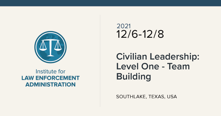 Civilian Leadership: Level One - Team Building