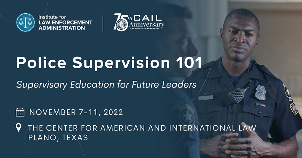 Police Supervision 101