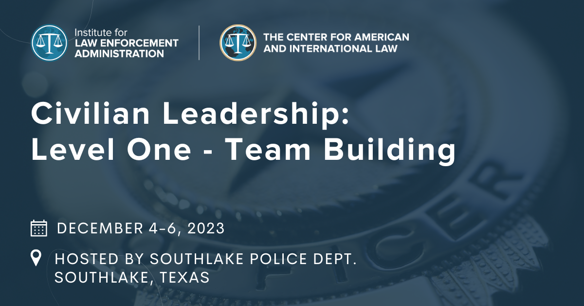 Civilian Leadership: Level One - Team Building