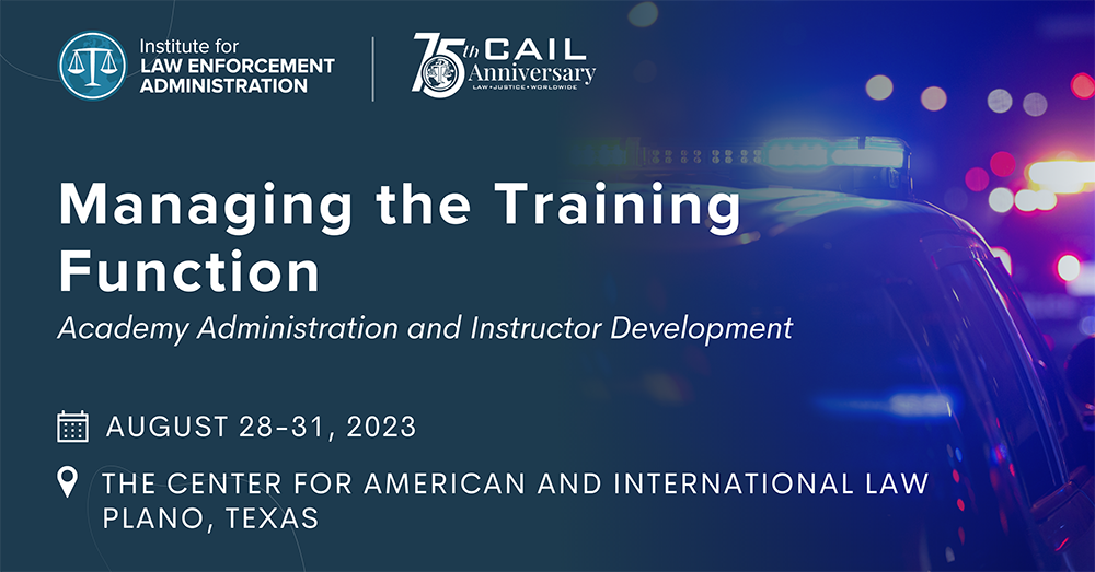 Managing the Training Function: