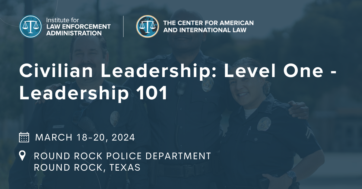 Civilian Leadership: Level One - Leadership 101
