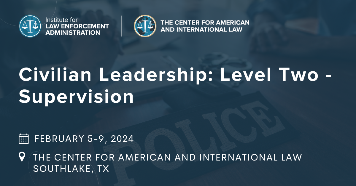 Civilian Leadership: Level Two - Supervision