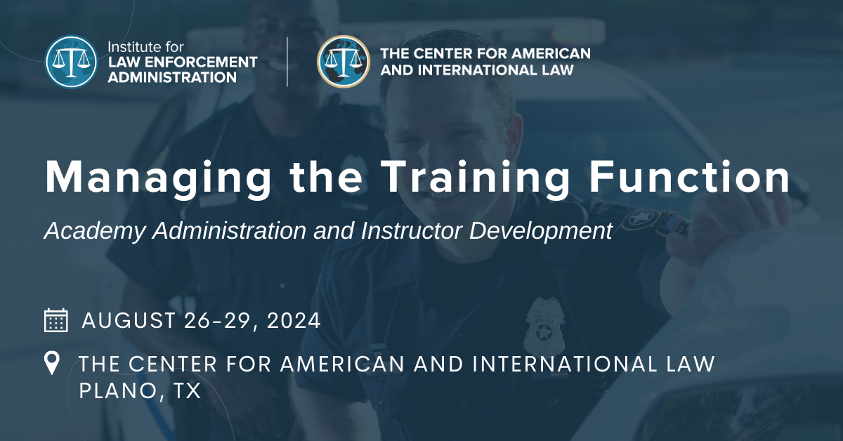 Managing the Training Function: