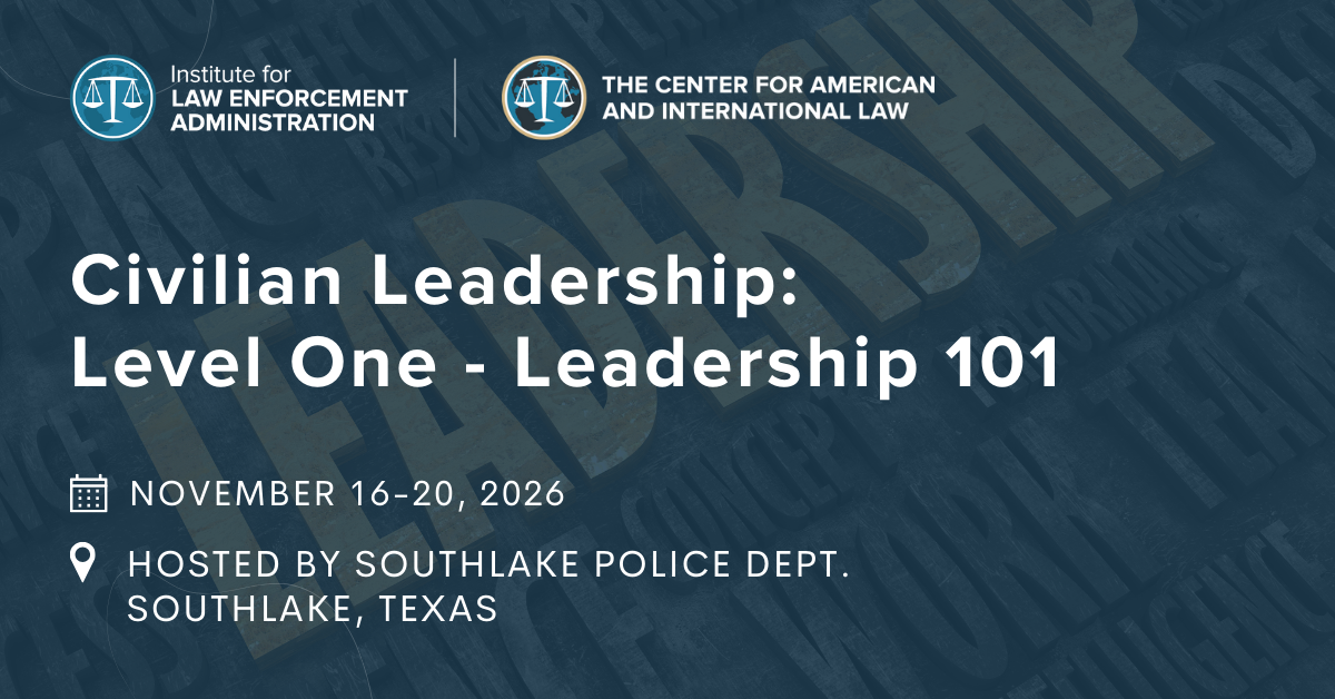 Civilian Leadership: Level One - Leadership 101